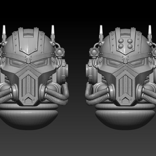 🎲 siege helmets・Free OBJ File for 3D printing・Cults