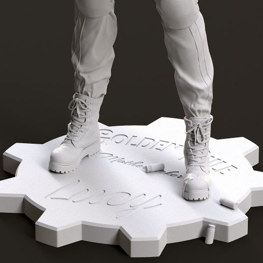 🎨 Lucy from Fallout・ OBJ File for 3D printing・Cults