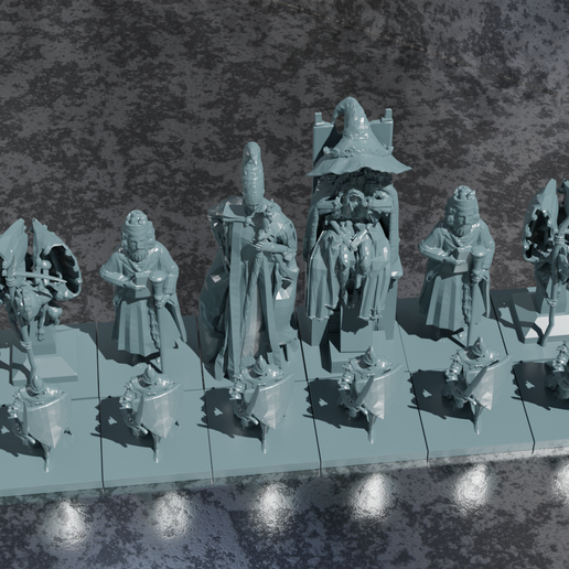 ♟️ Pawn_Soldier - Lucaria chess set・Free STL File for 3D printing・Cults