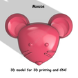 STL file Mouse Stl File 🐁 ・3D print design to download・Cults