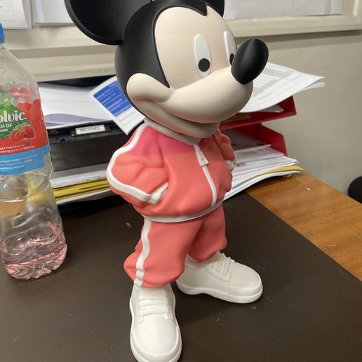 3D printer Mickey Mouse Urban art toy • made with Bambulab P1S・Cults