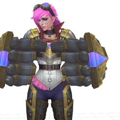 3D printed Violet League of Legends・Cults