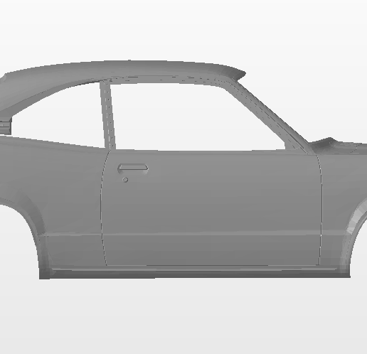 🚗 1:24 Mazda RX3 2 Door Savannah- "Scale-bodies"・ STL File for 3D ...