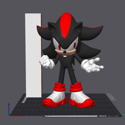 🦔 Shadow the Hedgehog V2 – Chaos Control Edition・ STL File for 3D ...