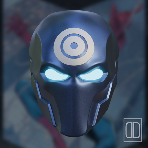 🎯 Ultimate Bullseye helmet・ STL File for 3D printing・Cults