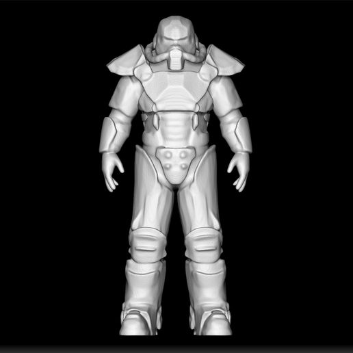 🛰 Space Warrior with Mask Statue - Futuristic Soldier Design - Sci-Fi ...