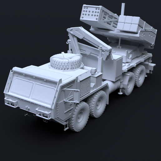 🐆 Israeli IDF Elbit PULS MLRS・ STL File for 3D printing・Cults