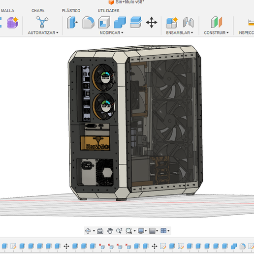 💭 ATX PC case・ STL File for 3D printing・Cults
