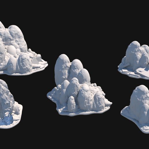 3D file Mutant Eggs 🎲 ・Model to download and 3D print・Cults
