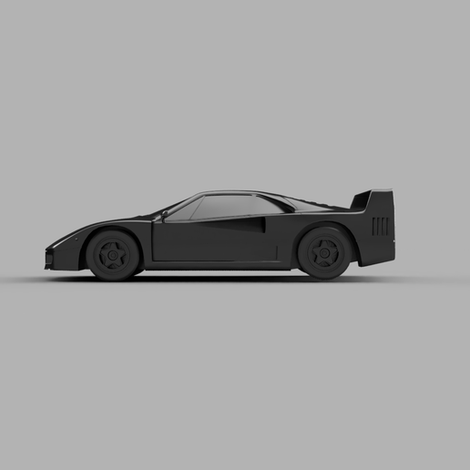 STL file Ferrari f40 🚗 ・3D printing idea to download・Cults