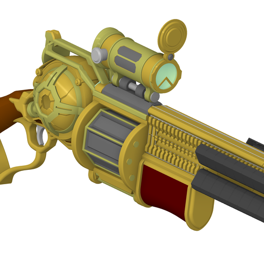 📱 Caitlyn Hextech Railgun Rifle Season 2 Act 3 Arcane | Arcane Cosplay ...