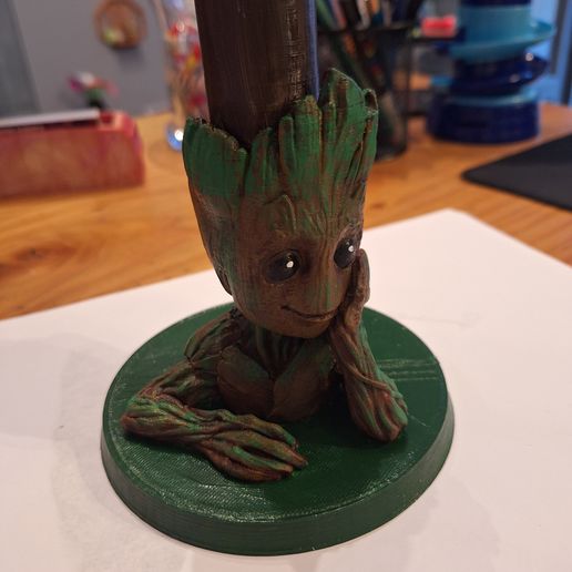 STL file groot lamp base 🔦 ・3D print design to download・Cults
