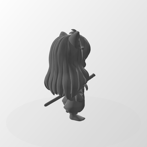 🗿 Inuyasha - InuYasha・ STL File for 3D printing・Cults