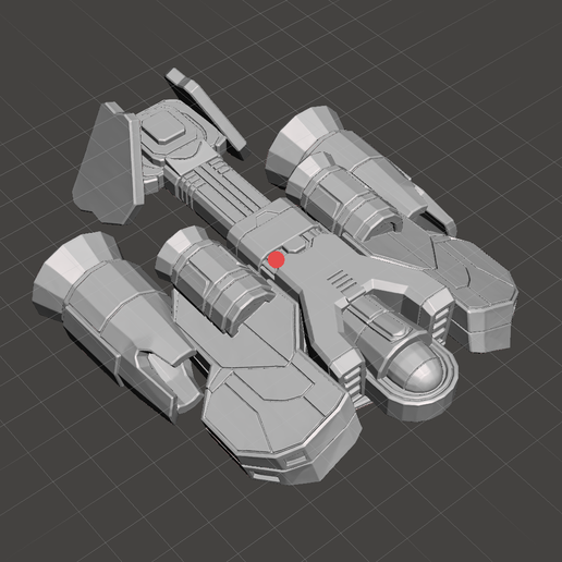 🎲 Starcraft 1 Dropship・ STL File for 3D printing・Cults