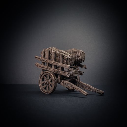 🛒 Death Cart Playset・ 3D File for 3D printing・Cults