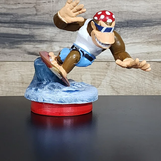 🧸 The Kong Kollection: Funky Kong and Dixie Kong Amiibo Figure・Free STL ...