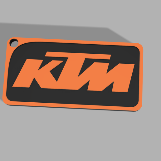 🗝️ Ktm keychain・ STL file for 3D printing・Cults