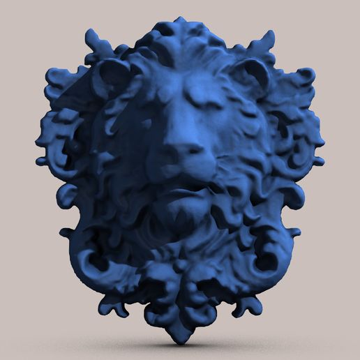 STL file Lion 🦁 ・3D print design to download・Cults