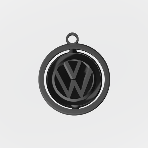 🚗 volkswagen keychain・ STL File for 3D printing・Cults