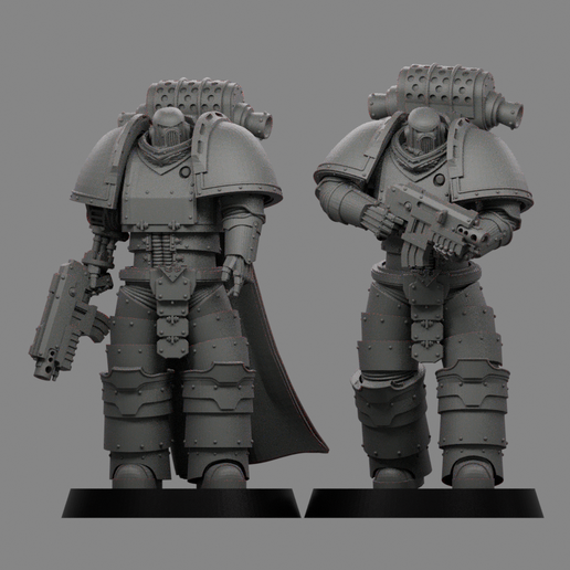 3D file Sedivalle MKII - Truescale Marines - multipart kit ...