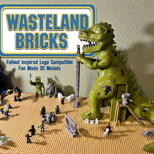 🦖 Dinky The T-Rex - Dino Bite Gift Shop – Fallout Inspired・ 3MF File ...
