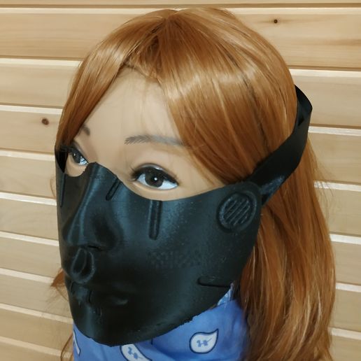🎭 Cyborg Experiment Mask - Perihelion Prints・ STL File for 3D printing ...