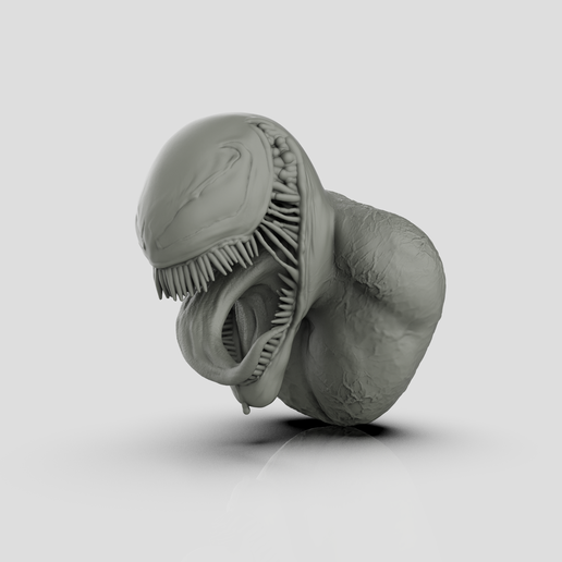 🎨 Venom Head Fan Art・ STL File for 3D printing・Cults