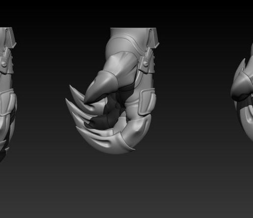 🪒 Razor Gloves (Azrael Batman Gloves)・ OBJ File for 3D printing・Cults