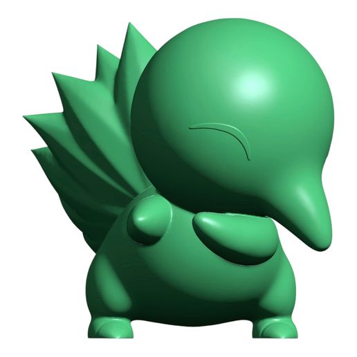 OBJ file Cyndaquil – 3D Print Model (HD) 🐉 ・Design to download and 3D ...
