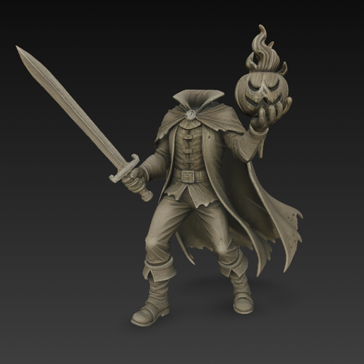 🎃 headless knight・ STL File for 3D printing・Cults