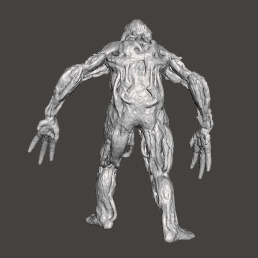 👹 RE7 MOLDED MONSTER MINIATURE MODEL FOR HORROR OR FANTASY GAMES RPG ...