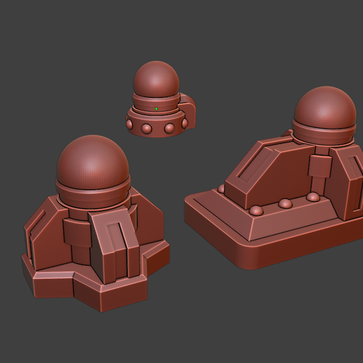 🎲 Sentry Guns・ STL File for 3D printing・Cults