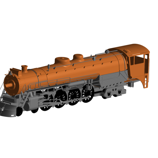 🚂 locomotive・ 3D File for 3D printing・Cults
