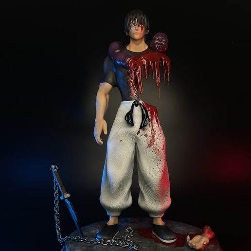 👾 Toji Fushiguro Dying Scene - Jujutsu Kaisen | 1/6 Scale High-Detail ...