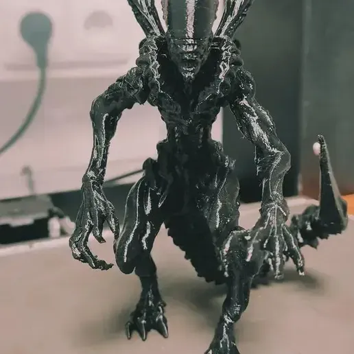 👽 Alien STL File - 3D Printable Xenomorph Model from Alien vs. Predator ...