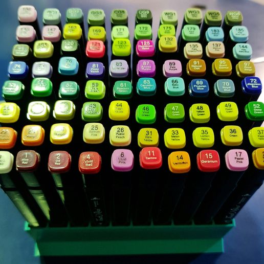 STL file Oil Pen Holder 🛢️ ・3D printing model to download・Cults