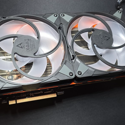 💻 140mm fan GPU Shroud for Gigabyte 4080/4090 Windforce V2・ STEP File ...