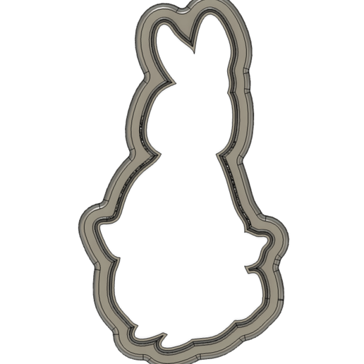 🐇 Peter Rabbit Cookie Cutter・ STL File for ・Cults