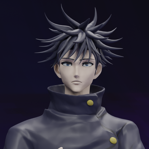 🧸 MEGUMI FUSHIGURO JUJUTSU KAISEN 3D STL OF MOBILE LEGENDS・ STL File ...