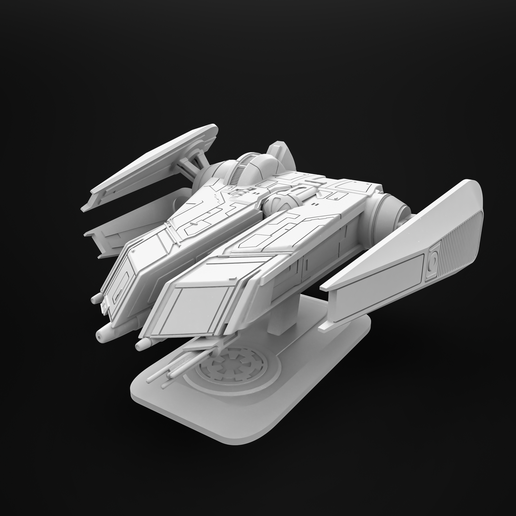 ⭐ Star Wars The force unleashed Rogue shadow starship・ STL File for 3D ...