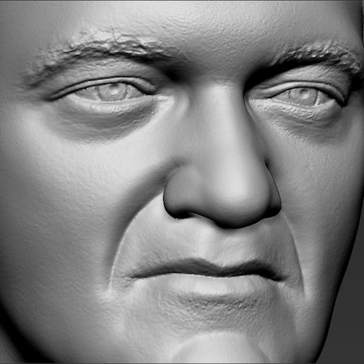 Descargar archivo El busto de Quentin Tarantino en 3D listo para la impresión en formatos stl ...