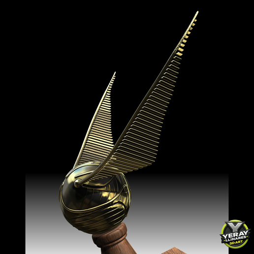 🏆 Golden Snitch Trophy - Wizards Collection・ STL File for 3D printing・Cults