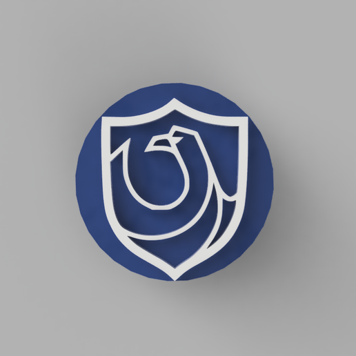🧷 RAVENCLAW - CROC CHARM - PIN FOR CROCS・ STL File for 3D printing・Cults