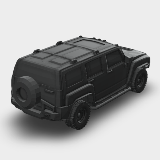 🚗 Hummer H3・ 3D File for 3D printing・Cults