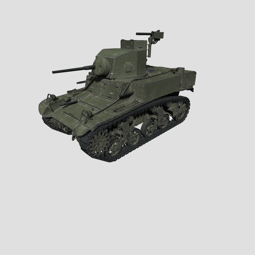 🗺️ World of Tanks Soviet Light Tank 3D Model Collection・Free STL File ...