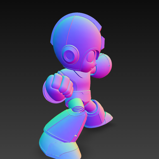 🎲 Megaman・ STL File for 3D printing・Cults