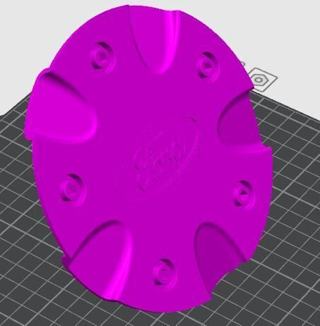 🚙 Ford wheel cap・ STL File for 3D printing・Cults