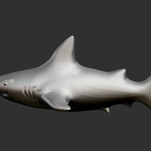 STL file CUTE SHARK CHARACTER STL FILE 🦈 ・3D printable model to ...