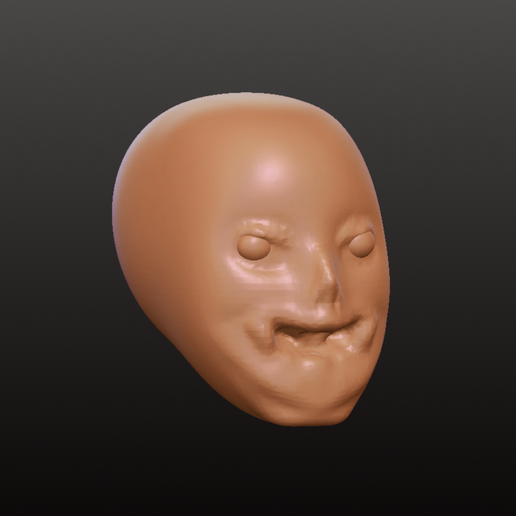 Free STL file Geeked Alien Head 👽 ・3D printing template to download・Cults