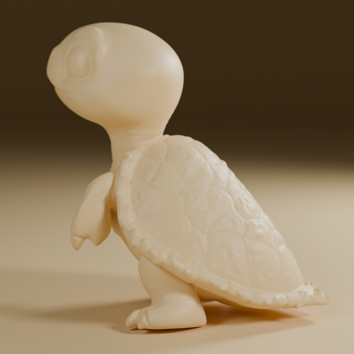 3D file Cute turtle 🐢 ・3D printable model to download・Cults